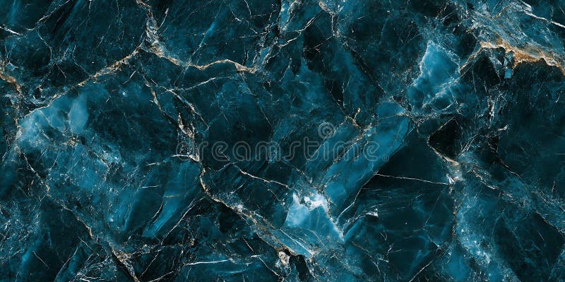 Deep Blue Marble Texture Pattern with Subtle Veins for Seamless Design ...
