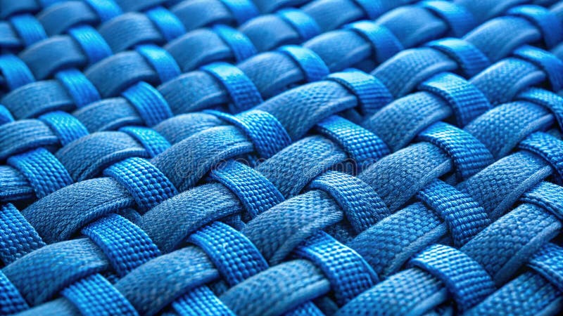 Deep Blue Microfiber Fabric Texture Seamless CloseUp Background Image ...
