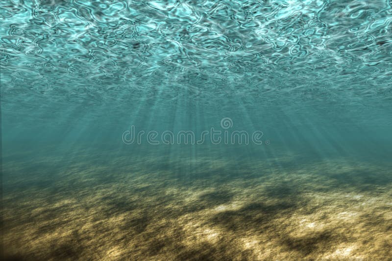 Deep blue ocean stock illustration. Illustration of reflect - 7826550