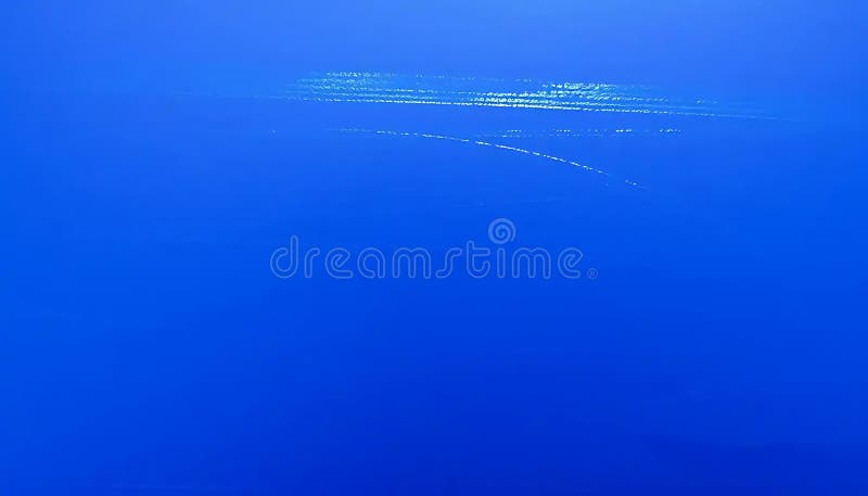Deep Blue Ocean Surface Showing Subtle Wave Patterns Stock Illustration ...
