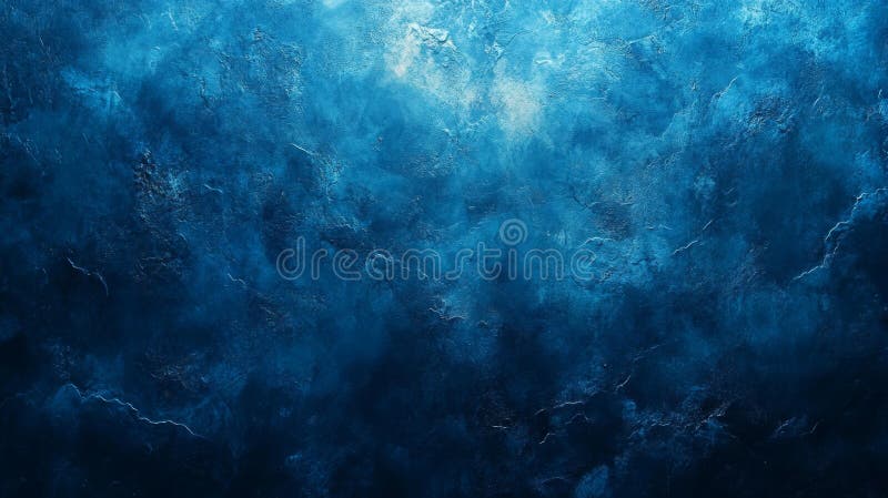 Deep Blue Ocean Texture Generative AI Stock Illustration - Illustration ...