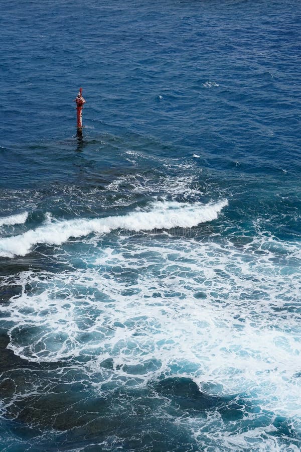 Deep Blue ocean with wave stock image. Image of ocean - 179940667