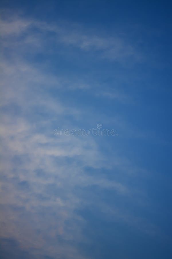 Deep Blue Pastel Cloudy Sky Tone Background Color Pattern Stock Image ...