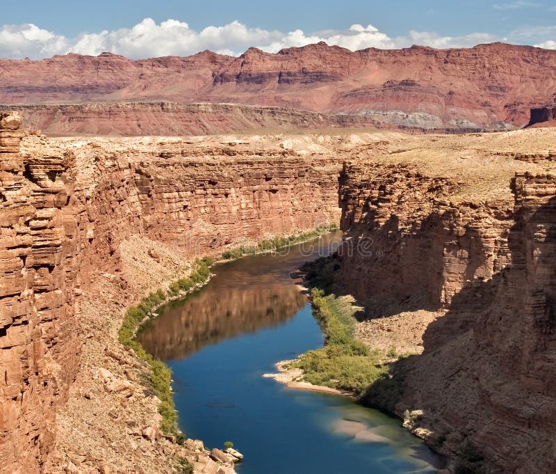Deep blue stock photo. Image of area, stone, river, outdoors - 174208564