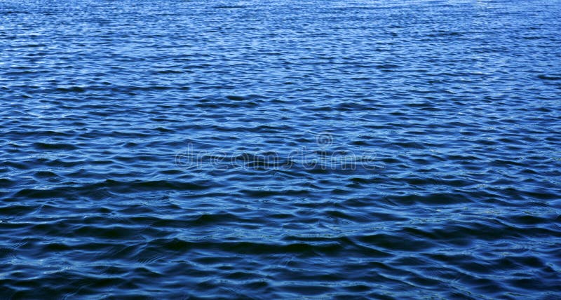 Deep Blue Rippling Water Background Stock Photo - Image of people, pond ...