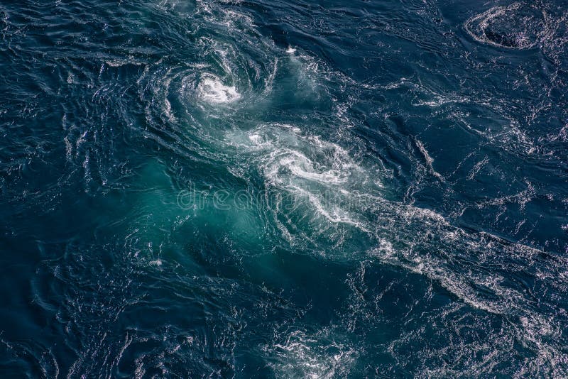 Vibrant Saltstraumen Whirlpool, Where Tidal Currents Craft a Stunning ...