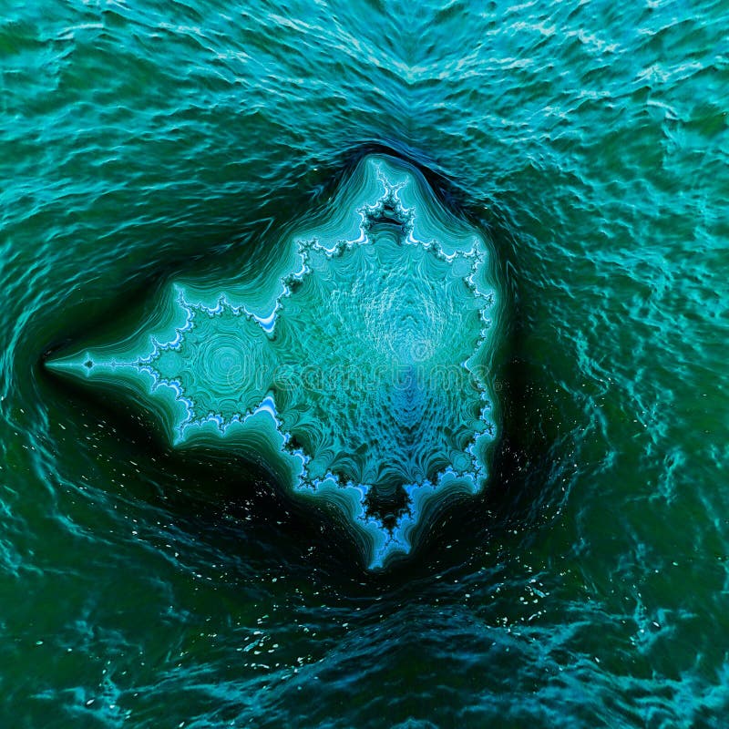 Deep Blue Sea Water Abstract Background Stock Illustration ...