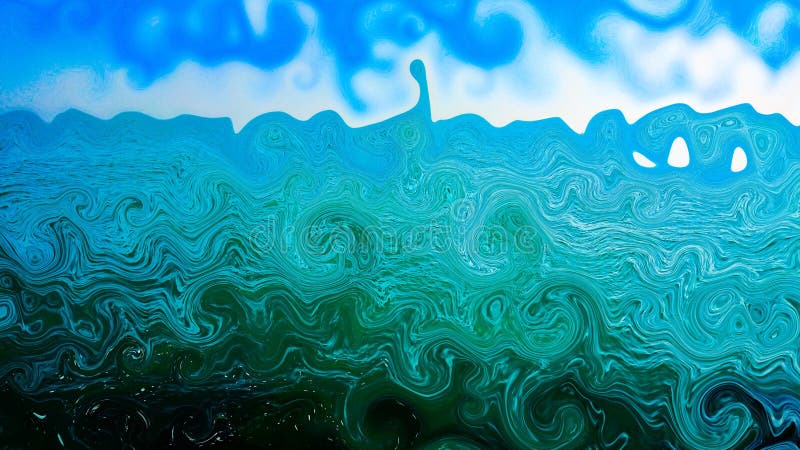 Deep Blue Sea Water Abstract Background Stock Photo - Image of abstract ...