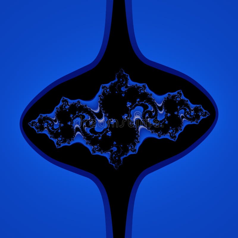 Deep Blue Shades Shapes and Blurs Abstract Background Stock ...