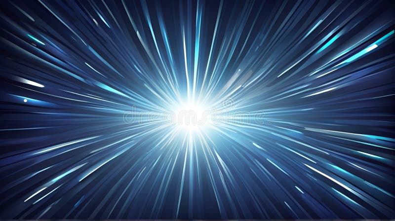 Deep Blue Shiny Rays Abstract Texture Background Stock Illustration ...