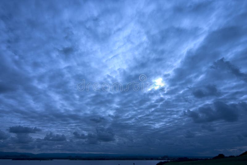 Deep blue sky stock photo. Image of summer, blue, abstract - 67206