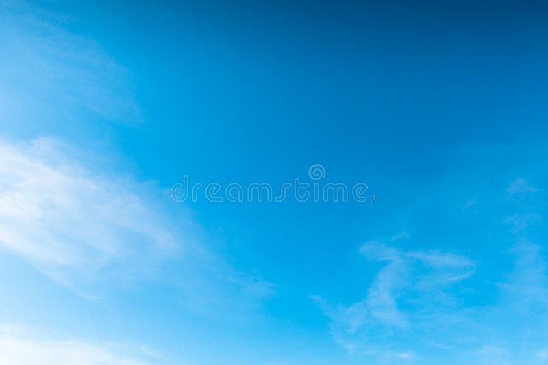 Deep Blue Sky stock image. Image of cloudscape, atmosphere - 30621033