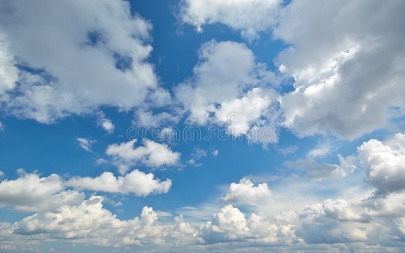 Deep blue sky stock image. Image of season, beautiful - 130944463