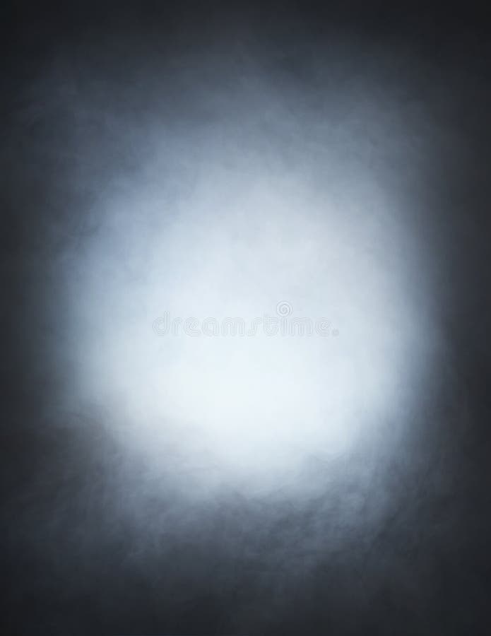 Deep Cyan Smoke Background with Light in Center Stock Image - Image of ...