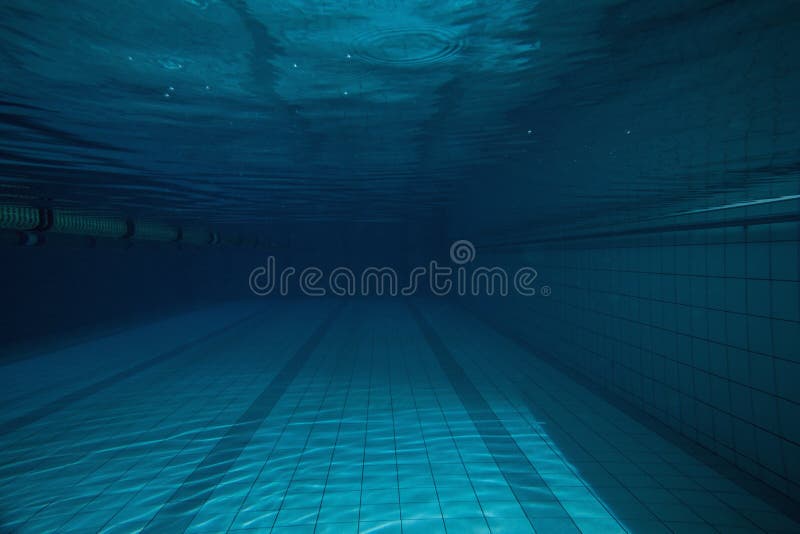 Underwater Empty Swimming Pool Stock Image - Image of competition ...