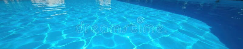 Deep Blue Swimming Pool, Shimmering Surface, Fine Ripples , Wave, Macro ...