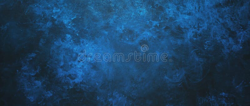 Deep Blue Texture or Background with Stains, Waves and Grain Elements ...