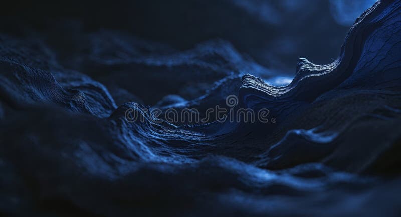 Deep Blue Textured Abstract Background with Chiaroscuro Lighting Stock ...