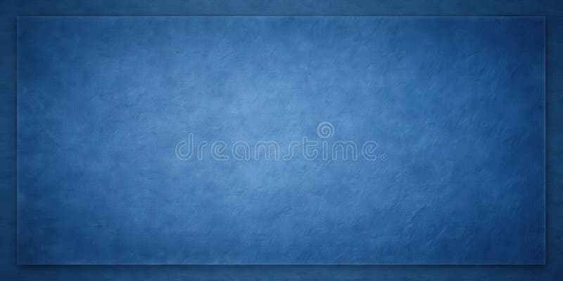 Deep Blue Textured Background with Subtle Shadowed Border. Generative ...