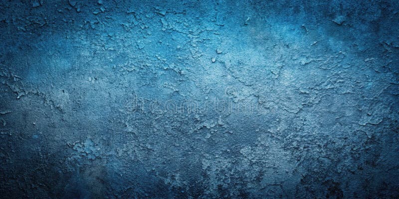 Deep Blue Textured Wall Background a Rich, Abstract Surface. Generative ...