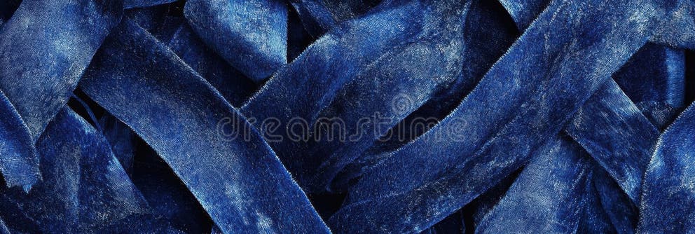 Deep Blue Velvet Fabric with Soft Textured Pattern for Elegant Interior ...