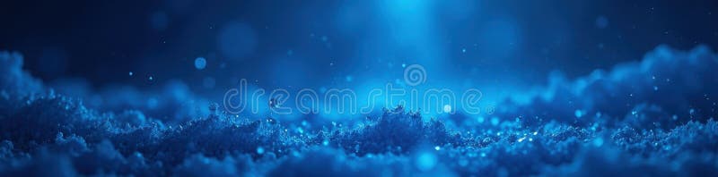 Deep Blue Wash, Multiple Light Sources Create Even Glow, Set Design ...