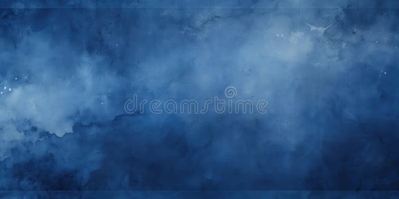 Deep Blue Watercolor Wash Background Texture for Design Projects ...