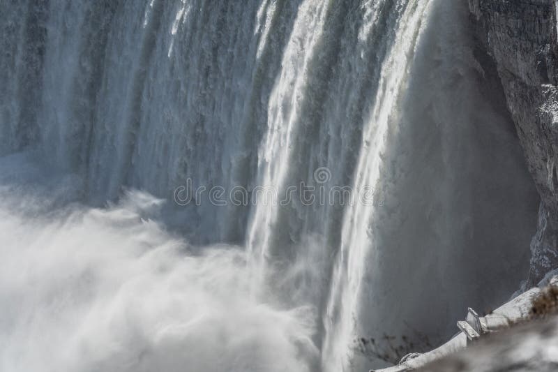 Deep blue waterfall stock photo. Image of force, powerful - 349238698