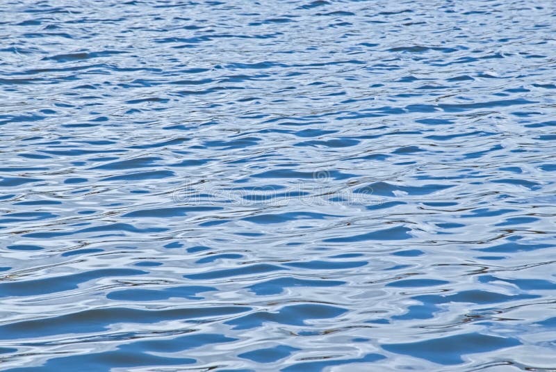 Blue Rippling Water Surface Stock Image - Image of azure, tones: 239134451