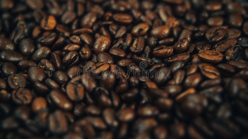 Deep Brown Coffee with Detailed Textures Stock Photo - Image of ...