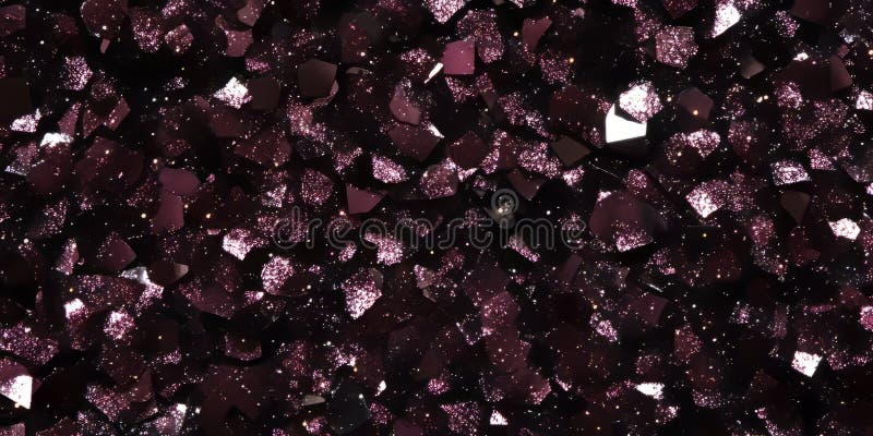 A Deep Burgundy Glitter Backdrop, with Large Sparkling Flakes Adding a ...