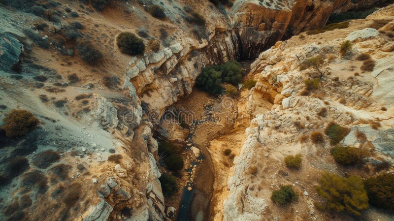 Deep Canyon Drone Ariel View,natural Background and Wallpaper Stock ...