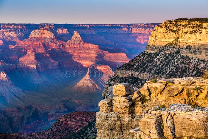 Deep Canyon stock image. Image of grand, blue, canyon - 65244841