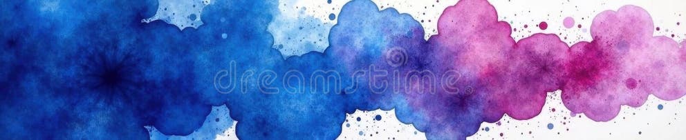 Deep Cobalt Watercolor, Blotchy, Mottled Effect , Rustic, Flow Stock ...
