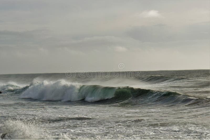 Deep Cold Blue Water of Ladoga Lake with Sun Light Reflections Under ...