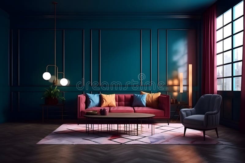 Deep Color Designed Home Interior, Neural Network Generated ... Deep Color Designed Home Interior, Neural Network Generated ...