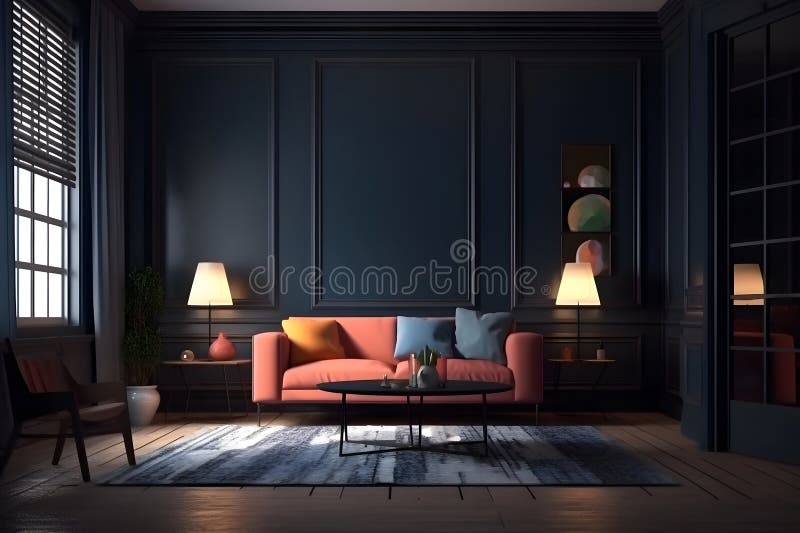 Deep Color Designed Home Interior, Neural Network Generated ...