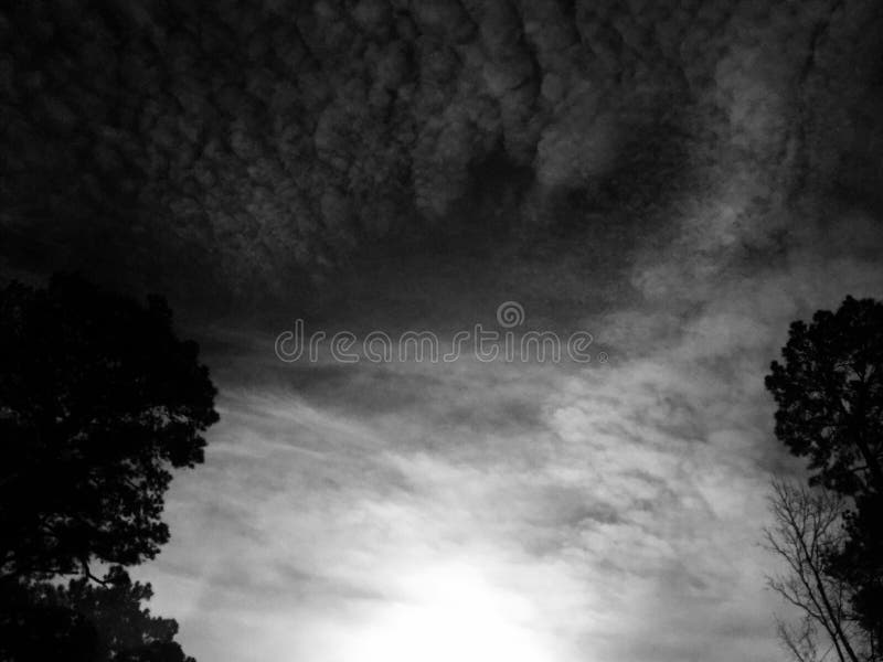 Deep contrast stock photo. Image of black, cloudy, earth - 50678246