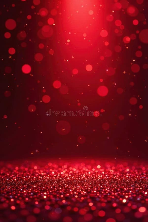 Deep Crimson Glitter Backdrop, Intense Celebratory Sparkle, Shine ...