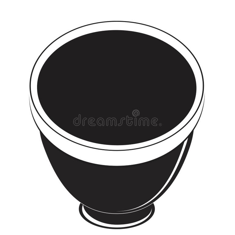 Deep cup stock vector. Illustration of text, food, drawing - 341822858