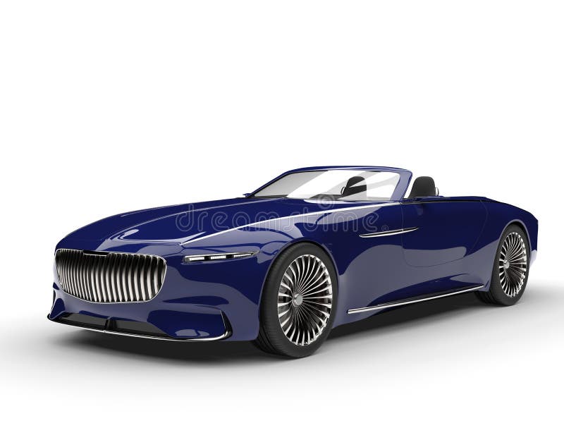Modern Dark Blue Sportscar Stock Illustrations – 225 Modern Dark Blue ...