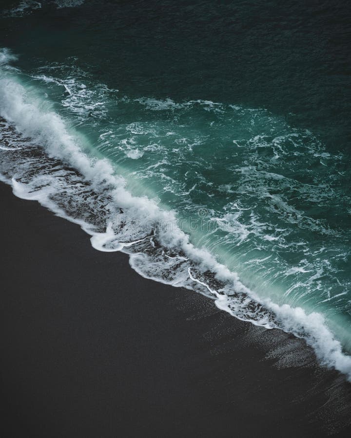 Deep Dark Seascape during Winter Stock Photo - Image of travel, stone ...