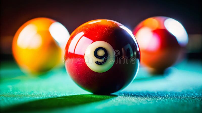 A Deep Dive into the Intricate Surface of a Billiard Ball Nine ...