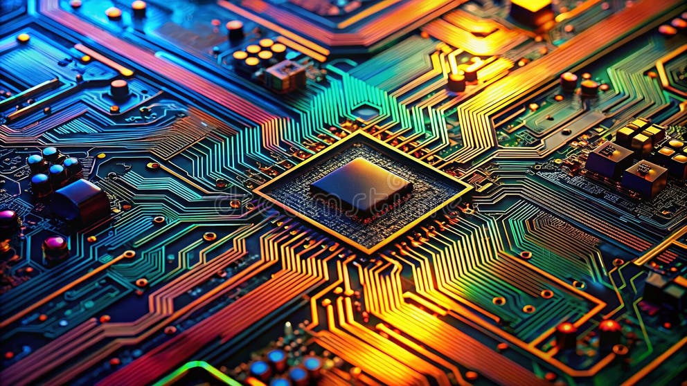 A Deep Dive into the Intricate World of Computer Circuitry a Stunning ...