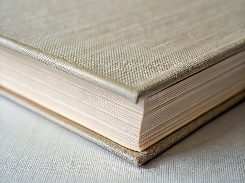 A Deep Dive into Minimalist Bookbinding CloseUp of a Durable Buckram ...