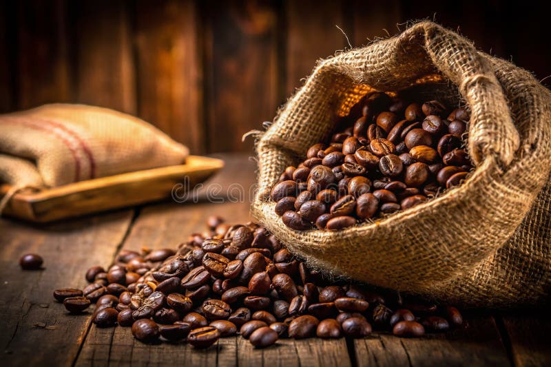 A Deep Dive into the Rustic Charm of a Handcrafted Coffee Bag a ...