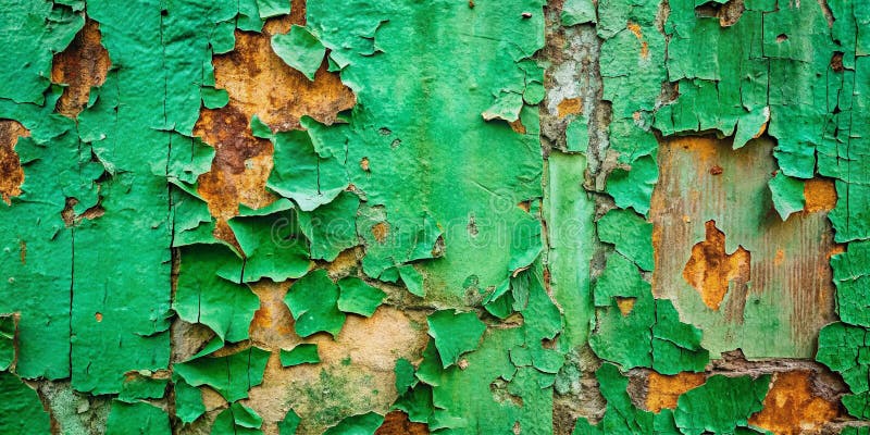 A Deep Dive into Textural Green Distressed Wall Background for ...