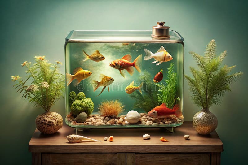 A Deep Dive into Vintage Fish Tank Accessories Exploring Decorative ...