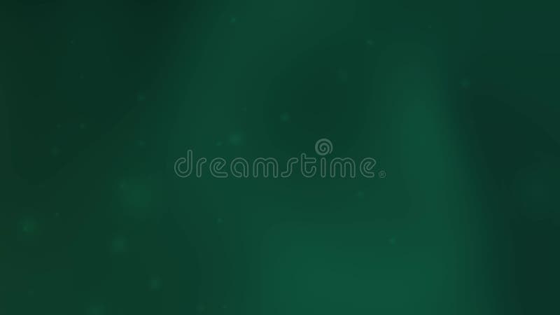 Deep Emerald Green Abstract Background with Floating Soft Glow ...