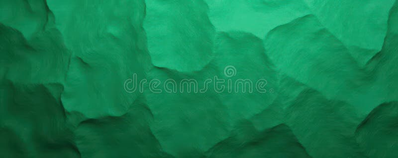 Deep Emerald Green Paper, Rough Fibers Visible, Green Texture, Rich ...